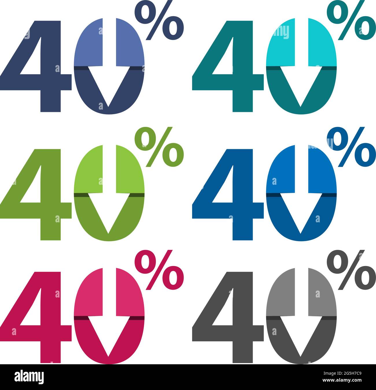 Downwards vector vectors hi-res stock photography and images - Alamy