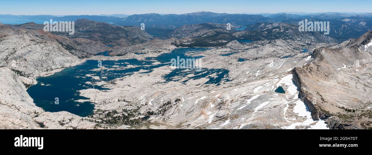 Within the Desolation Wilderness, Lake Aloha is nestled high in the ...