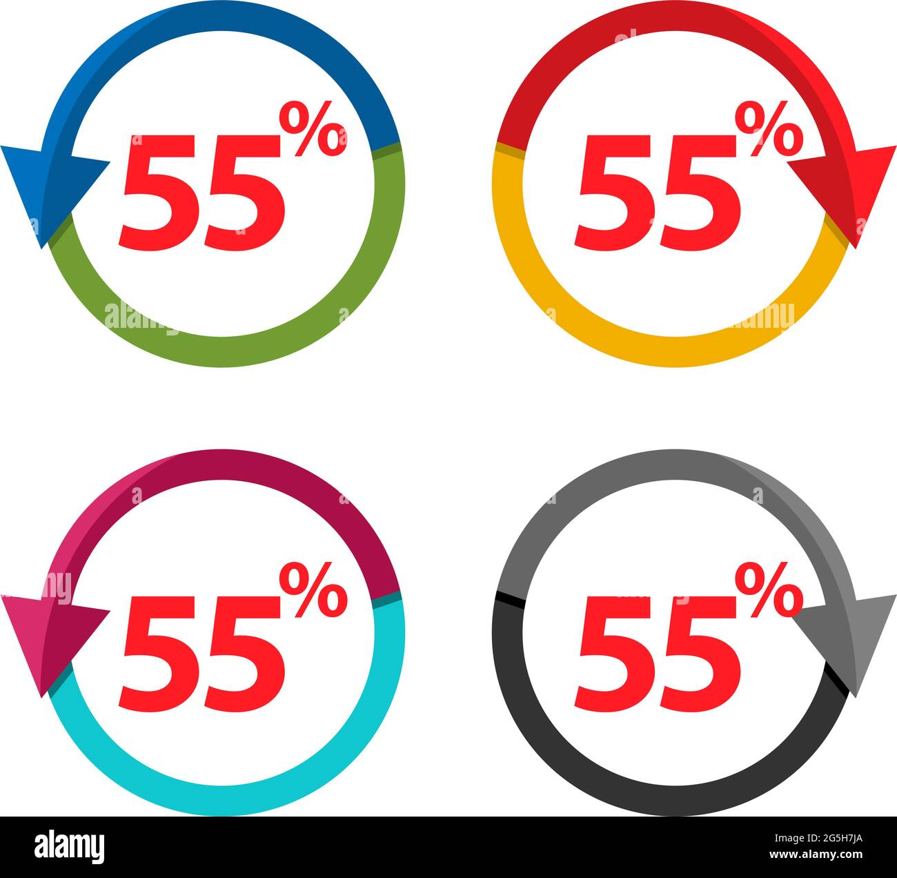Minus fifty percent hi-res stock photography and images - Alamy
