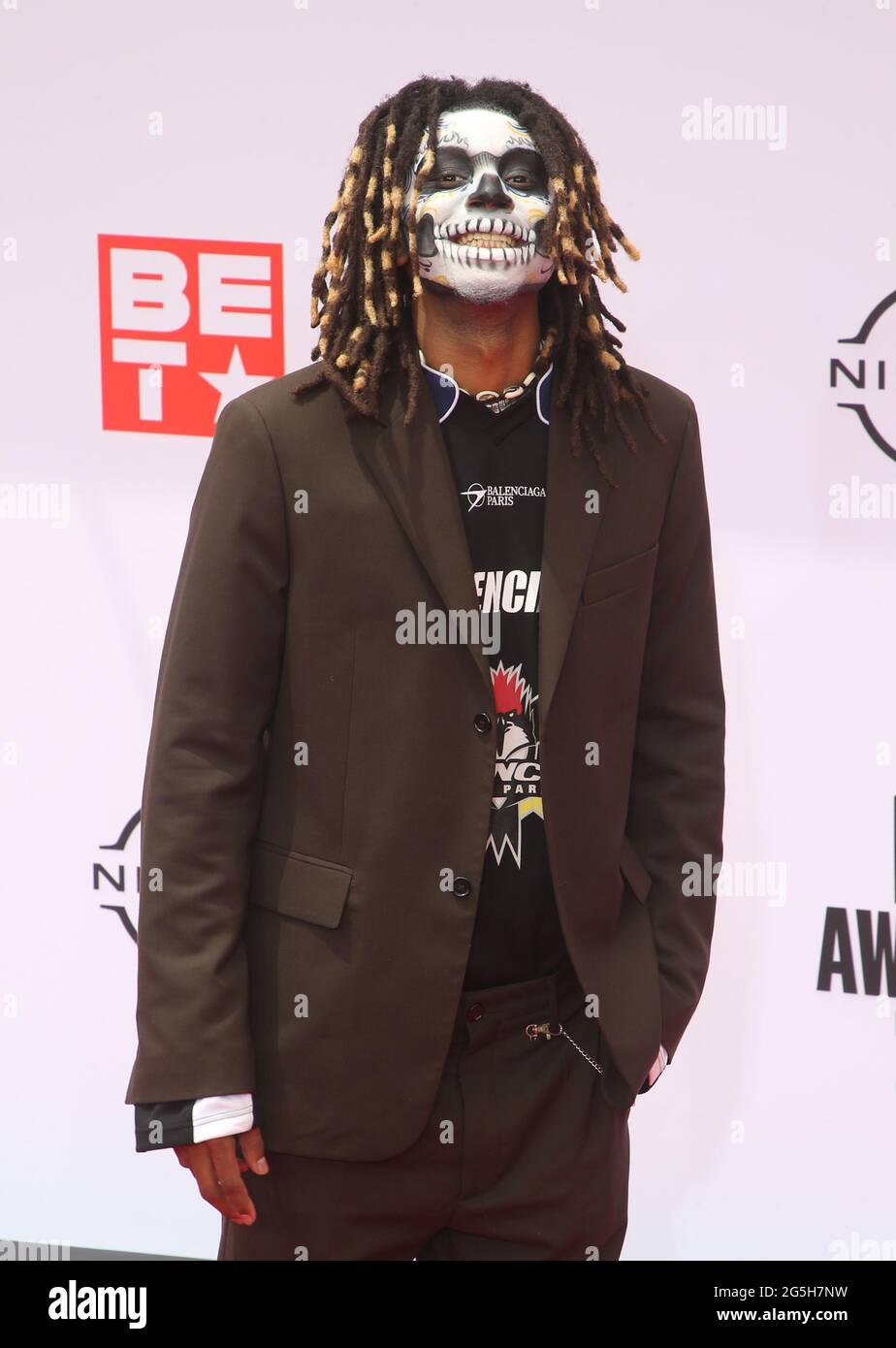 Los Angeles, CA -June 27 - Note Marcato at The BET Awards 2021 at The ...