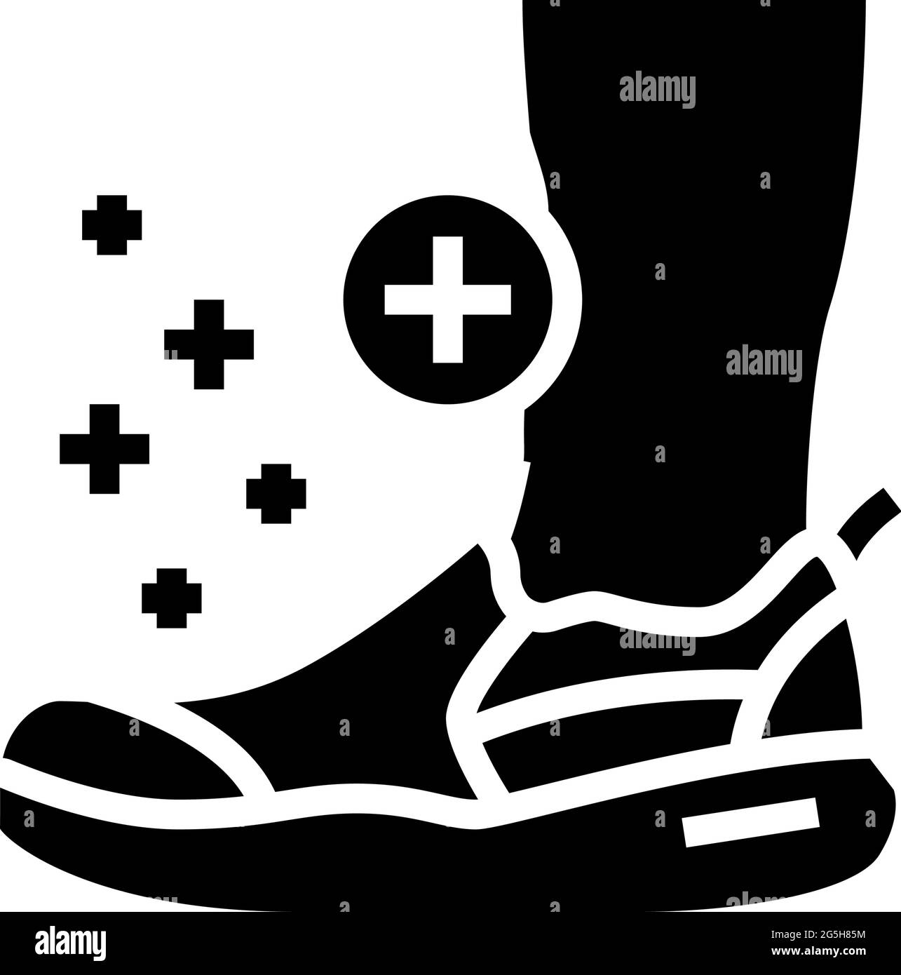 Inward feet Stock Vector Images - Alamy