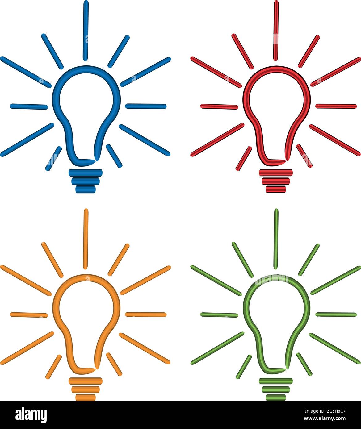 Colorful luminosity Stock Vector Images - Alamy