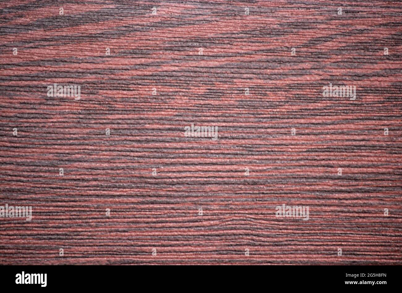 Mahogany, a flat surface of natural red wood with black veins close-up ...