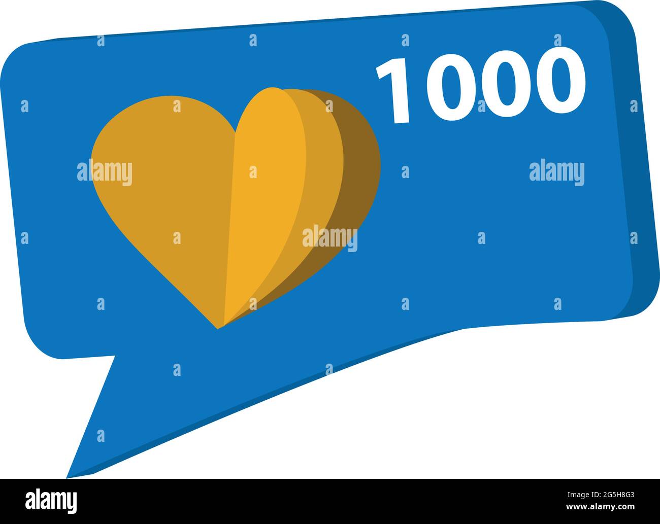 1000 like icon and smartphone Stock Vector Image & Art - Alamy
