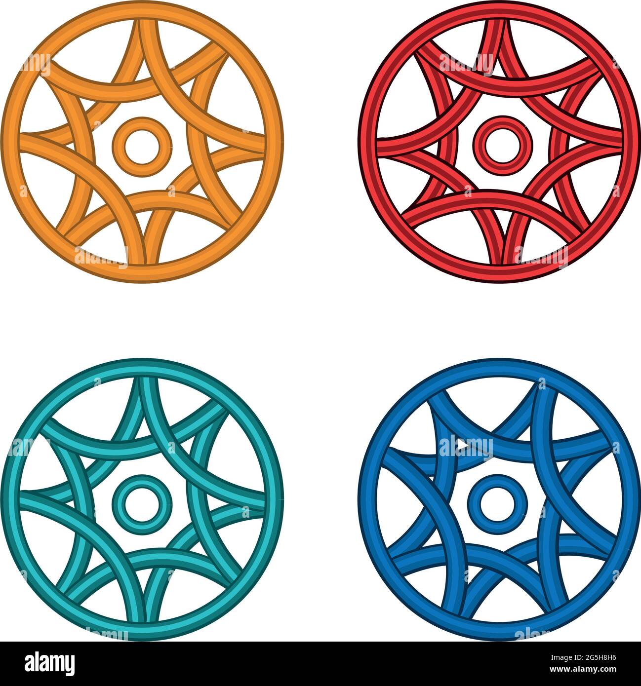 Star in circle hi-res stock photography and images - Alamy