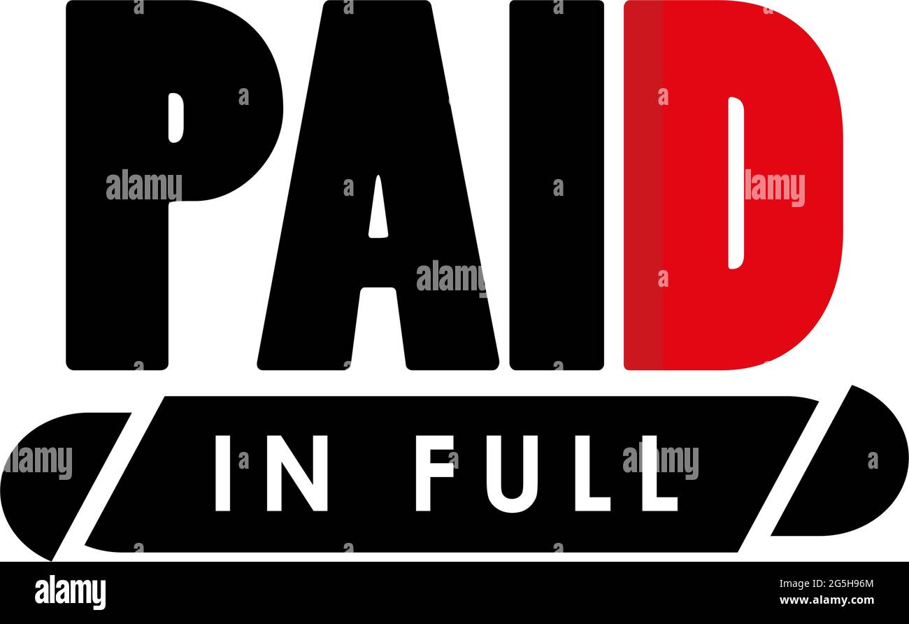 Paid Stock Button. vector. illustration in vector format. flat design ...