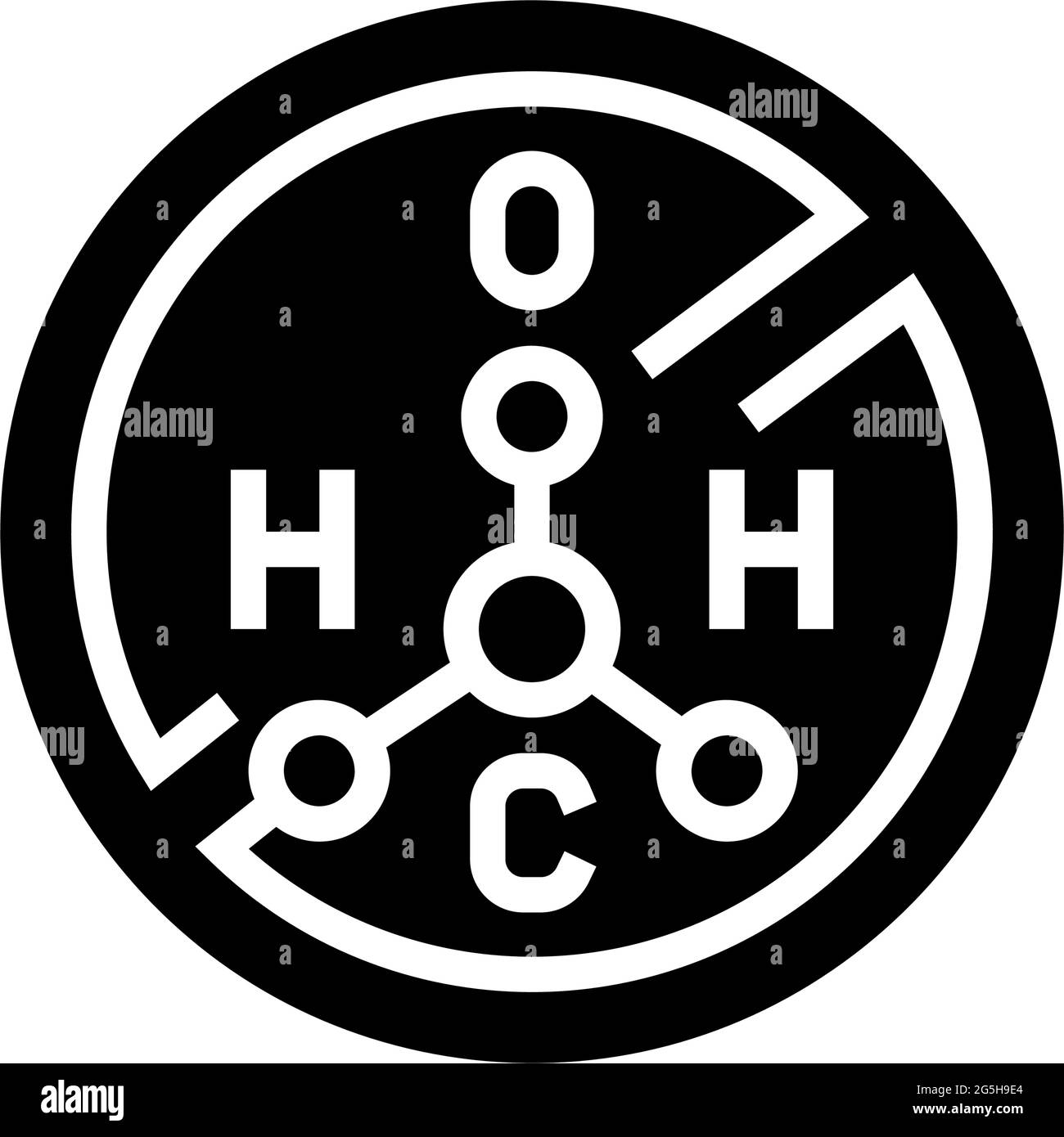 Hydrogen peroxide free keratin glyph hi-res stock photography and ...