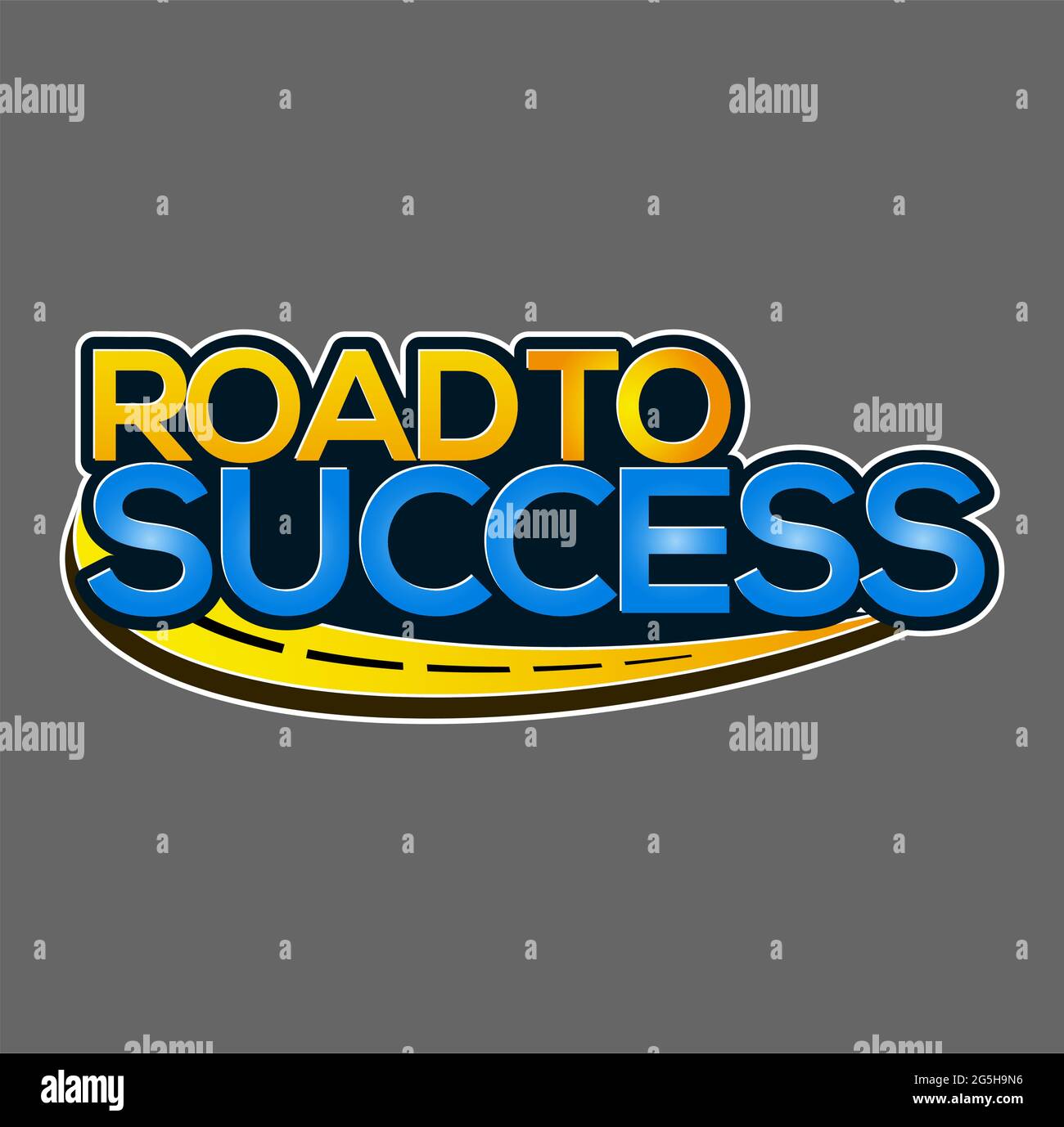 Road to success icon stock-vector Stock Vector Image & Art - Alamy