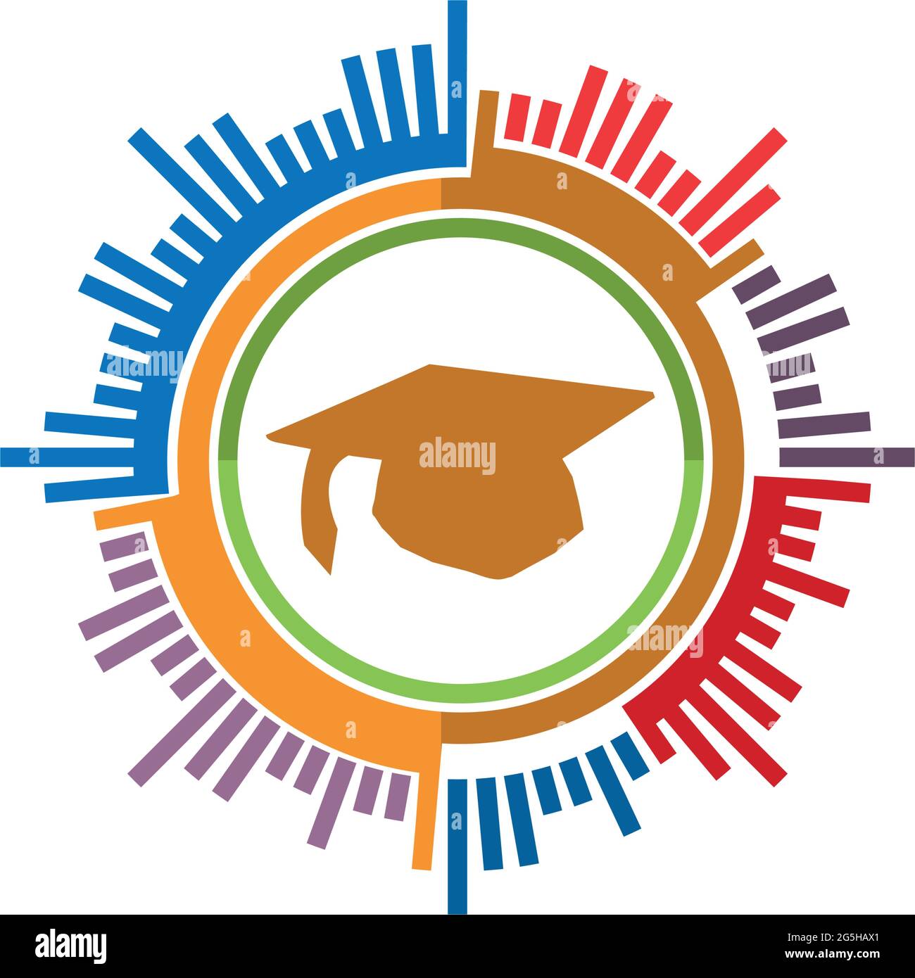 Learning Targets. Vector illustration isolated on white background ...