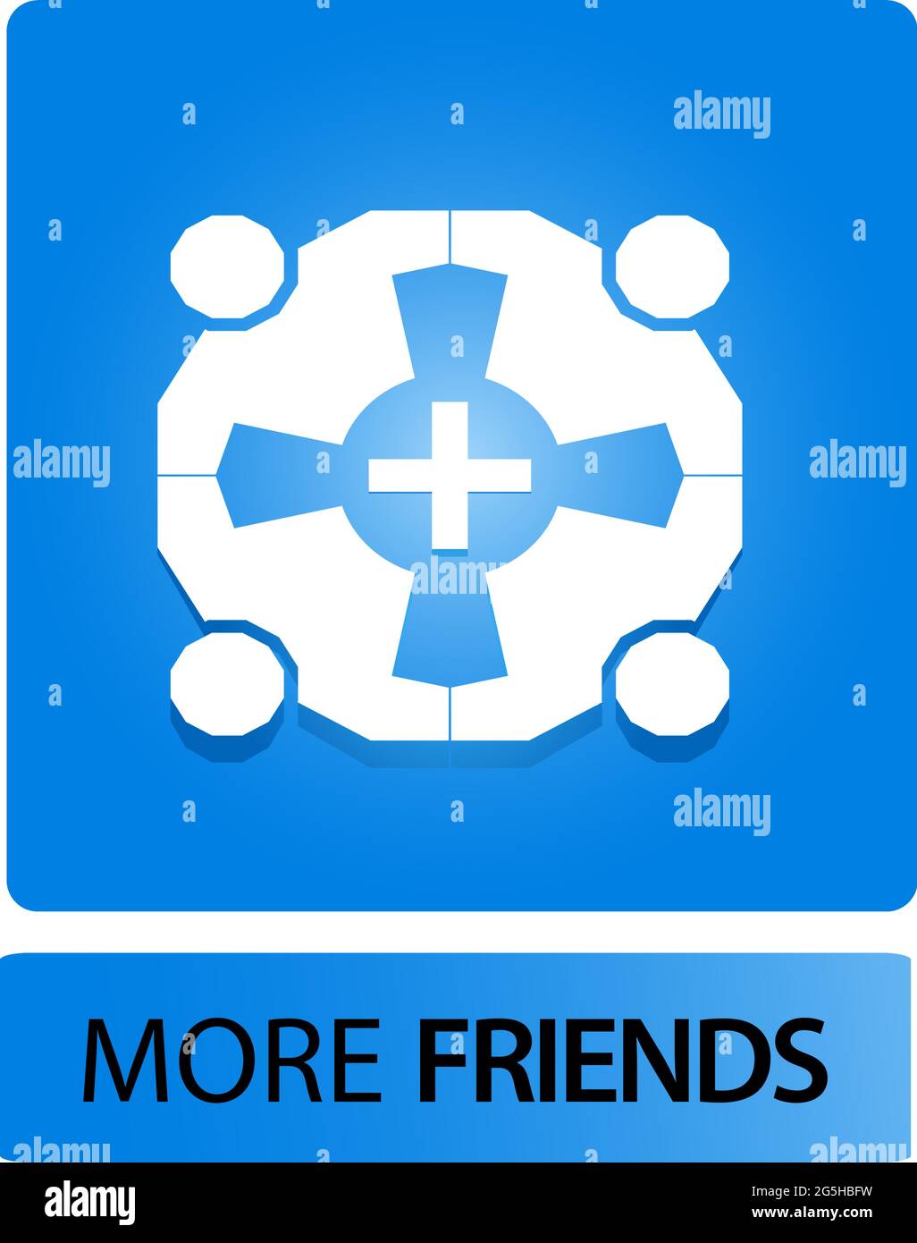 More friend stock buttons. Vector illustration on white background ...