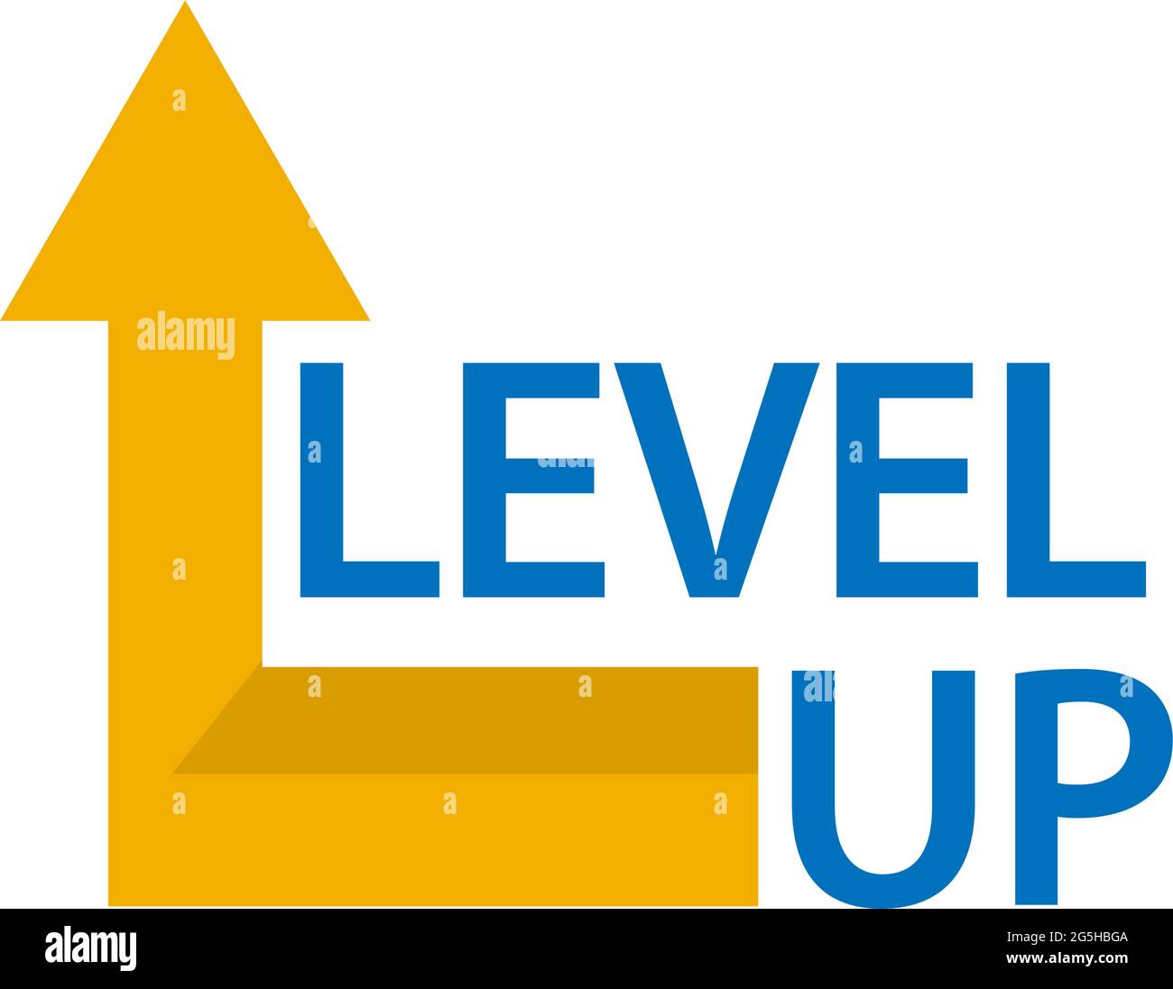 Level up stock logo vector. Abstract house logo. Vector Illustration on ...