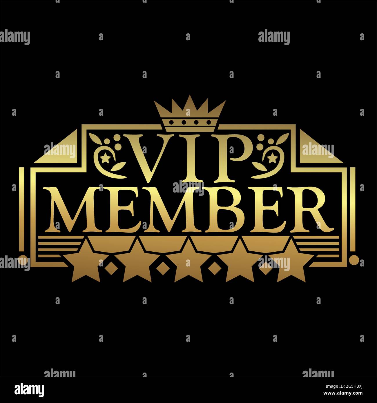 Black luxury vip access hi-res stock photography and images - Alamy