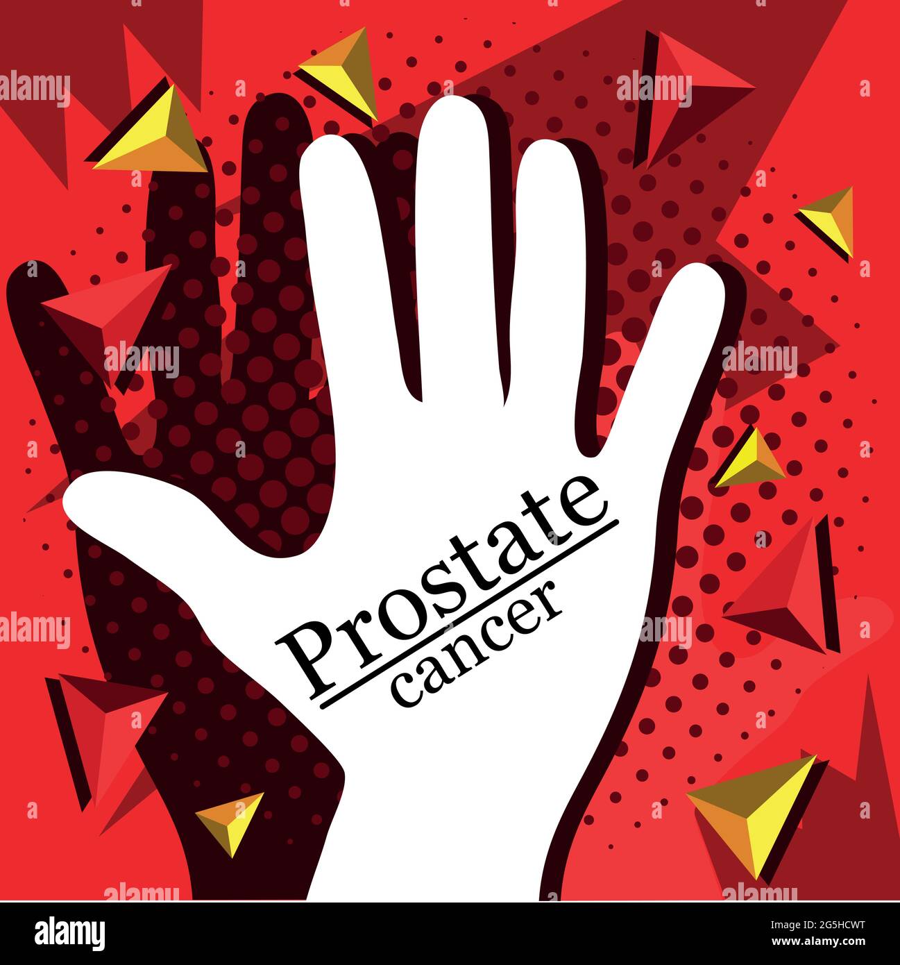 Prostate cancer Stock Vector Images - Alamy