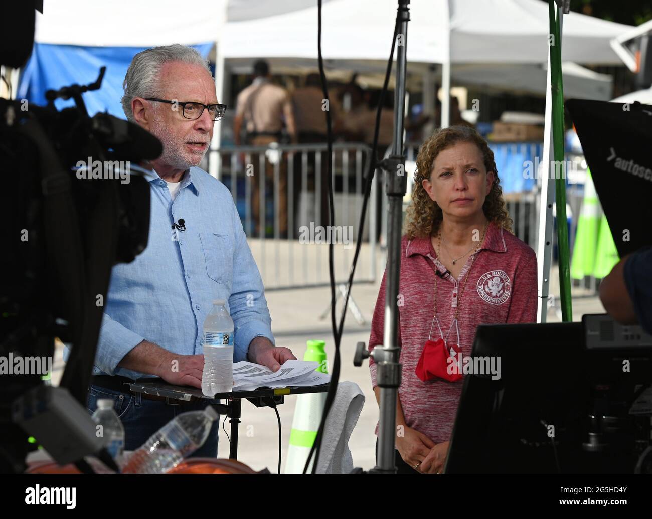 Surfside FL, USA. 27th June, 2021. U.S. Representative Deborah ...