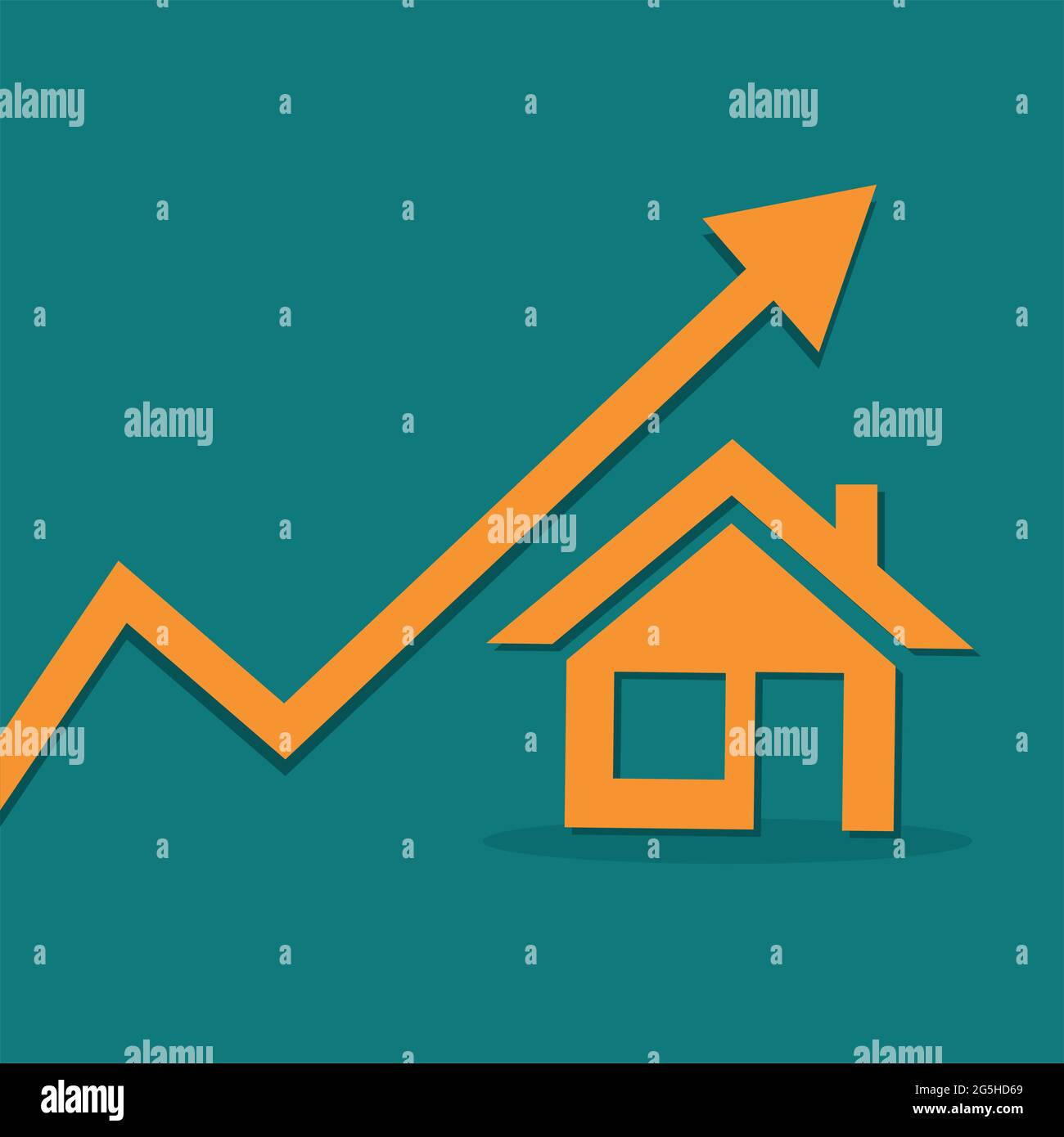 Property prices houses Stock Vector Images - Alamy