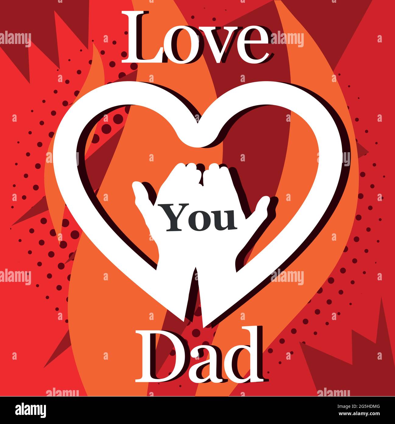 Dad card Stock Vector Images - Alamy