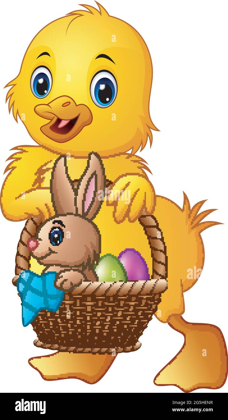 Baby Ducks And Bunnies Clip Art