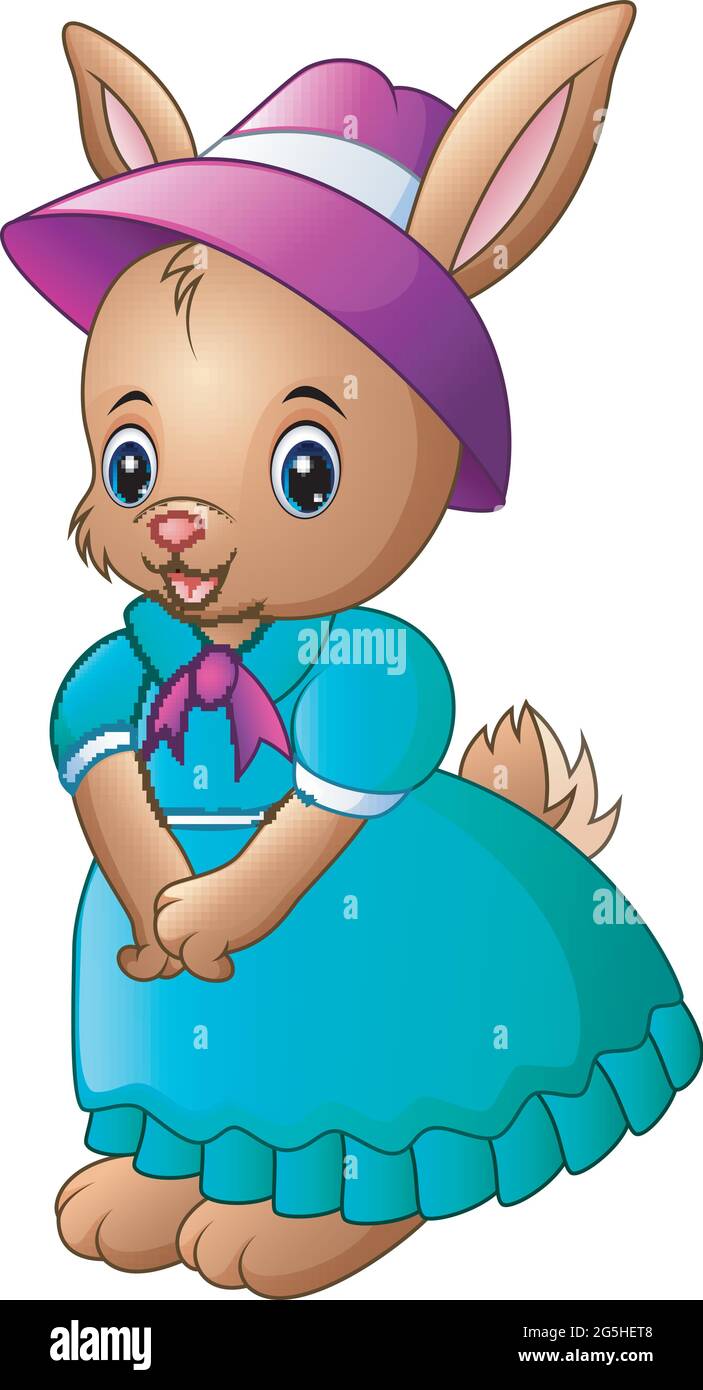 Lady hare Stock Vector Images - Alamy