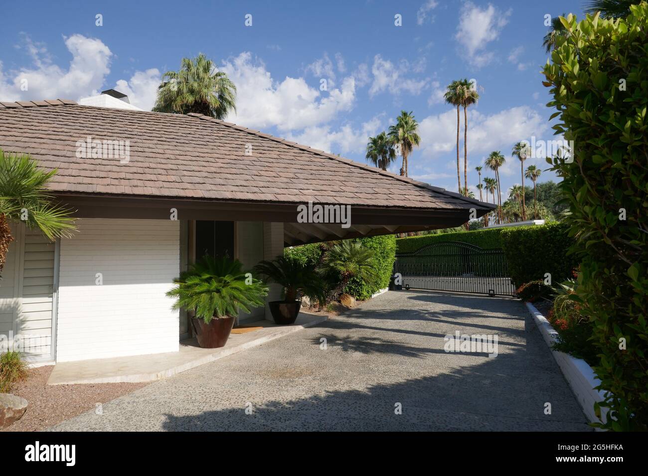 Palm Springs, California, USA 24th June 2021 A general view of ...