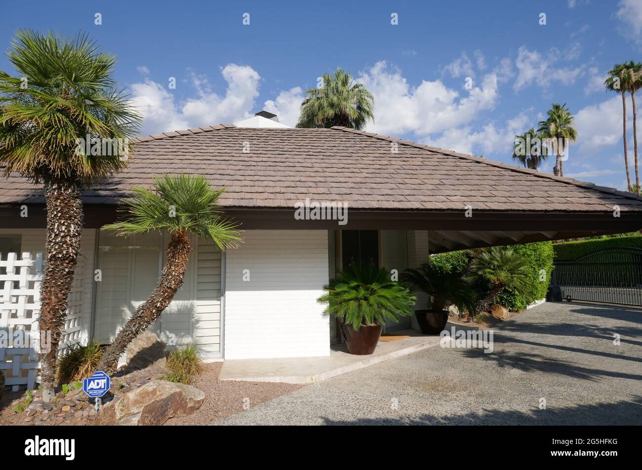 Palm Springs, California, USA 24th June 2021 A general view of ...