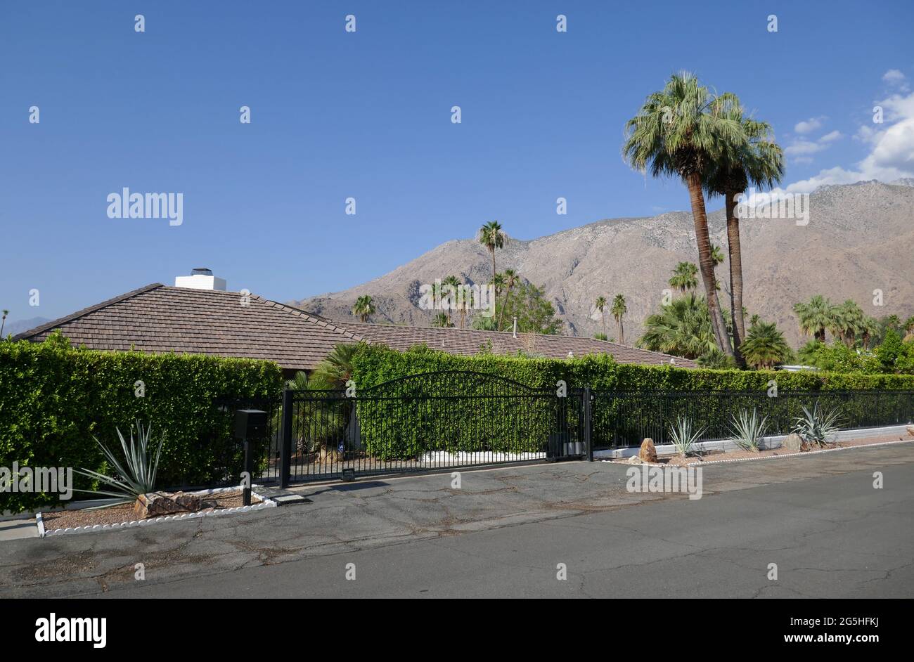 Palm Springs, California, USA 24th June 2021 A general view of ...