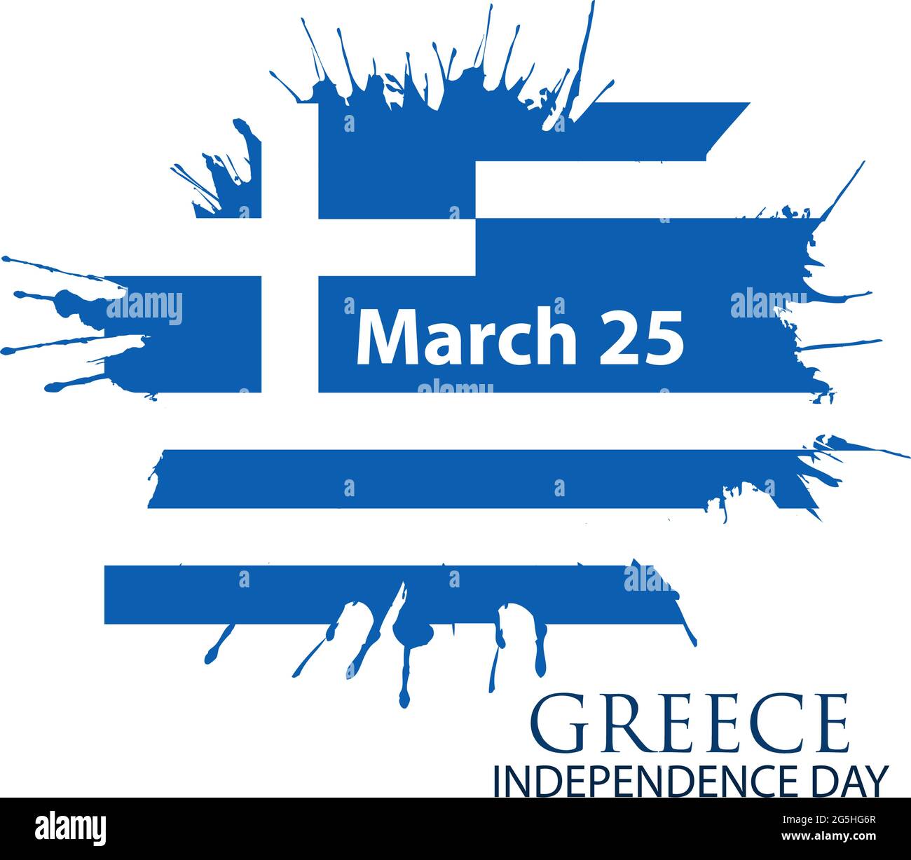 Vector illustration. background Greece national holiday of march 25 ...