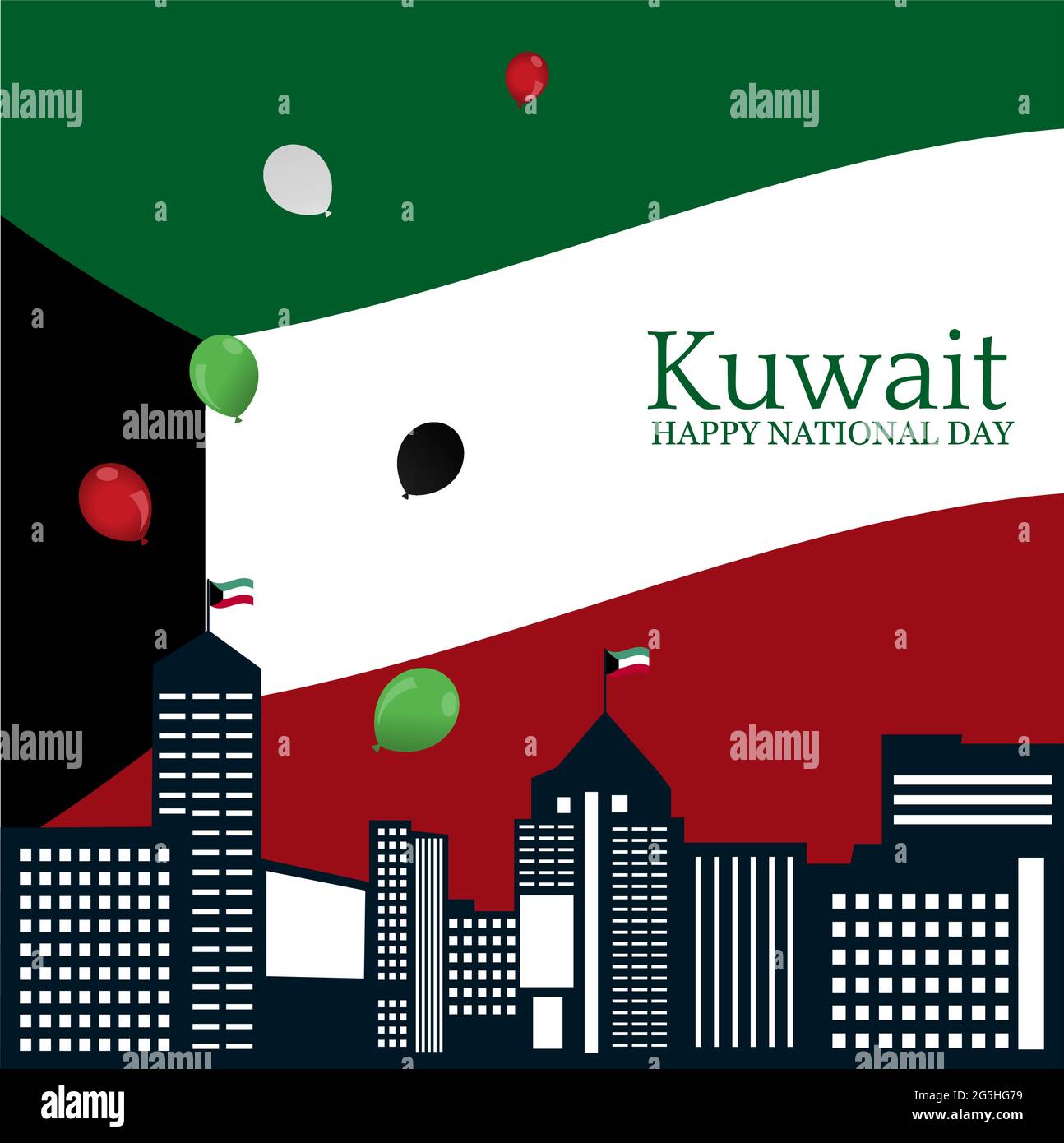 Kuwait night Cut Out Stock Images & Pictures - Alamy