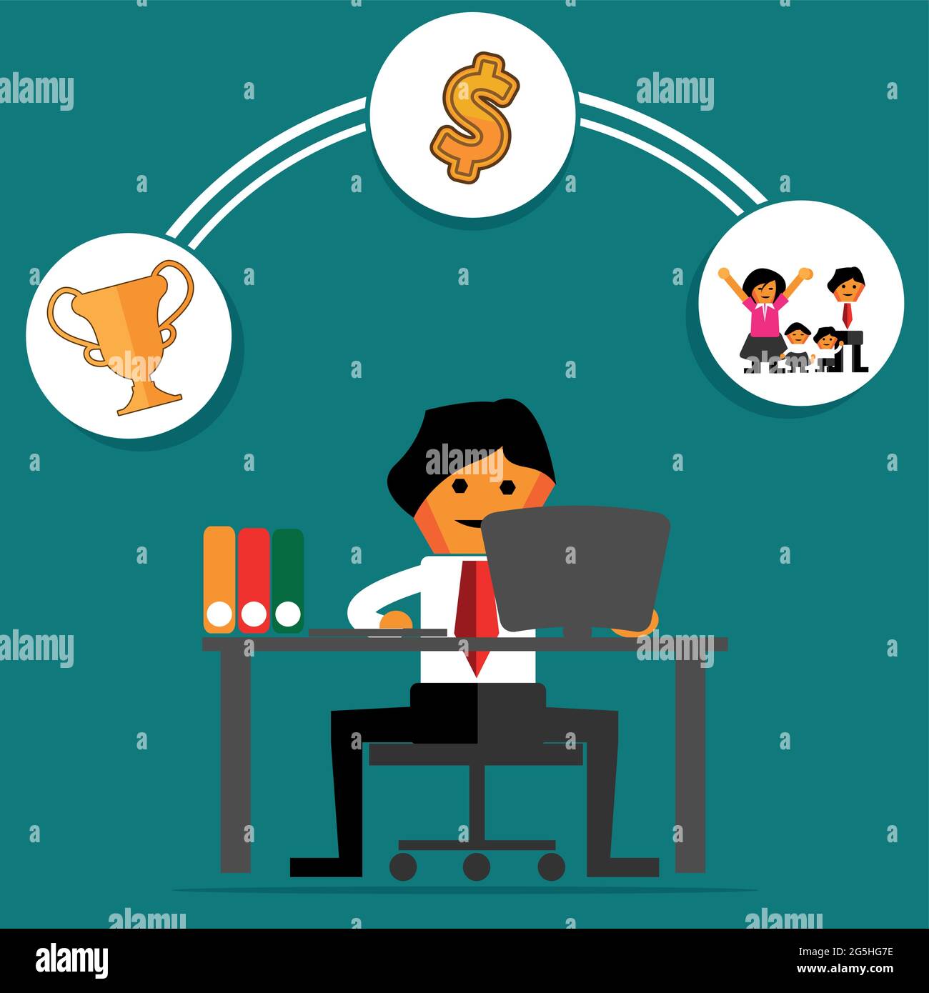 Office appreciation cartoon hi-res stock photography and images - Alamy