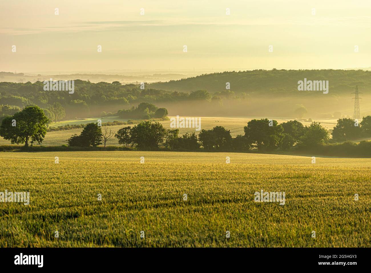 Landscape pylon hi-res stock photography and images - Alamy