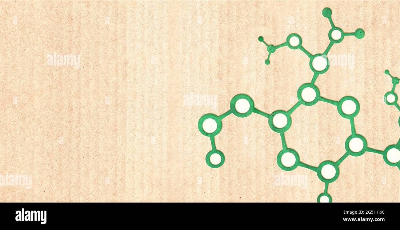 Molecular structure in paper hi-res stock photography and images - Alamy