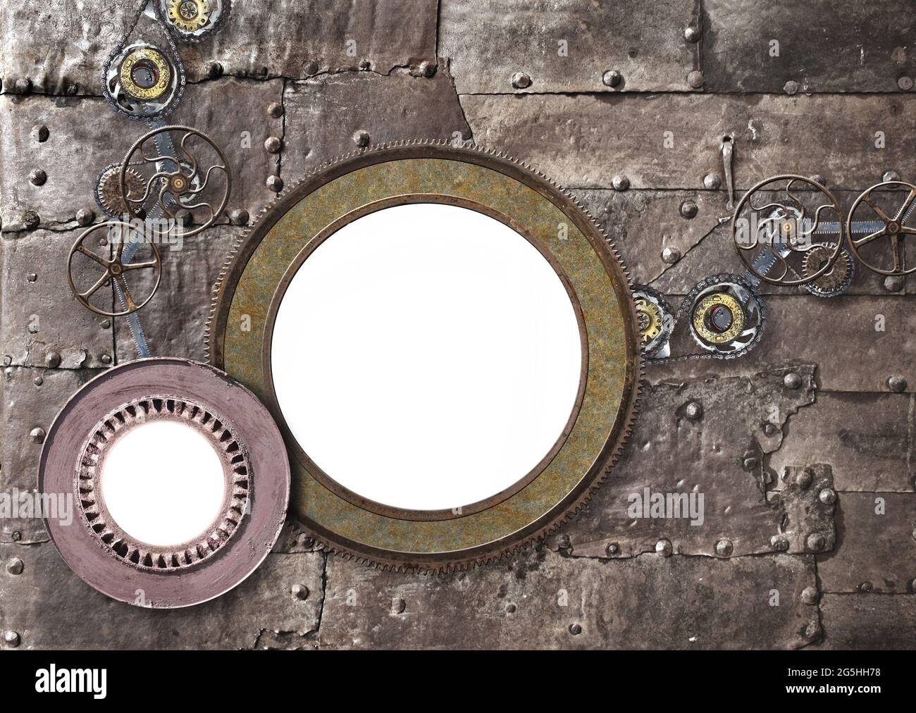 Two round frames hi-res stock photography and images - Alamy