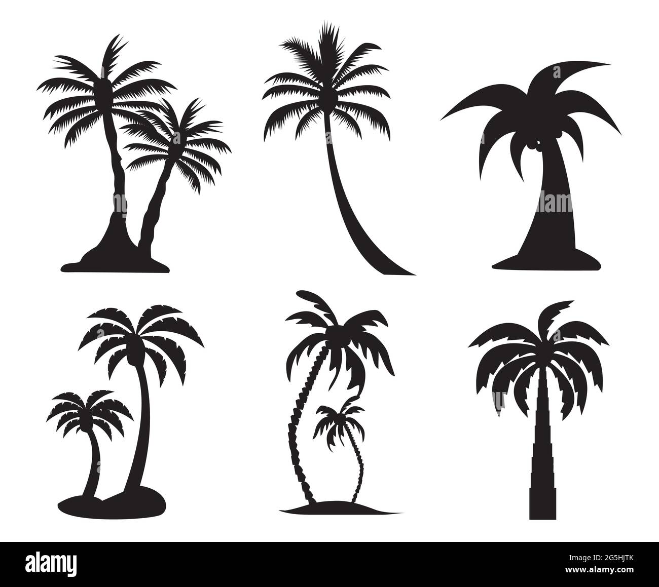 palm tree image vector Stock Vector Image & Art - Alamy