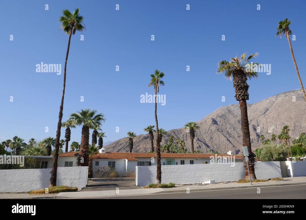 Palm Springs, California, USA 24th June 2021 A general view of ...