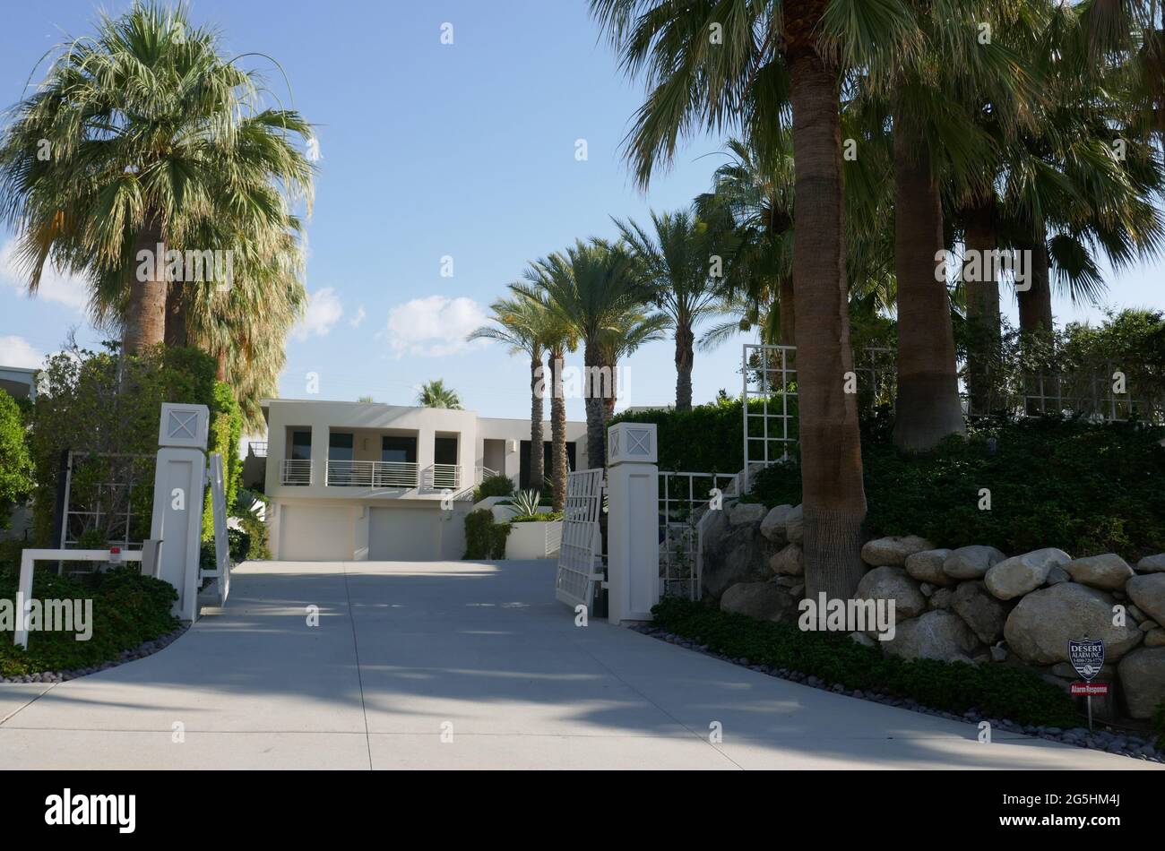 Palm Springs, California, USA 24th June 2021 A general view of ...