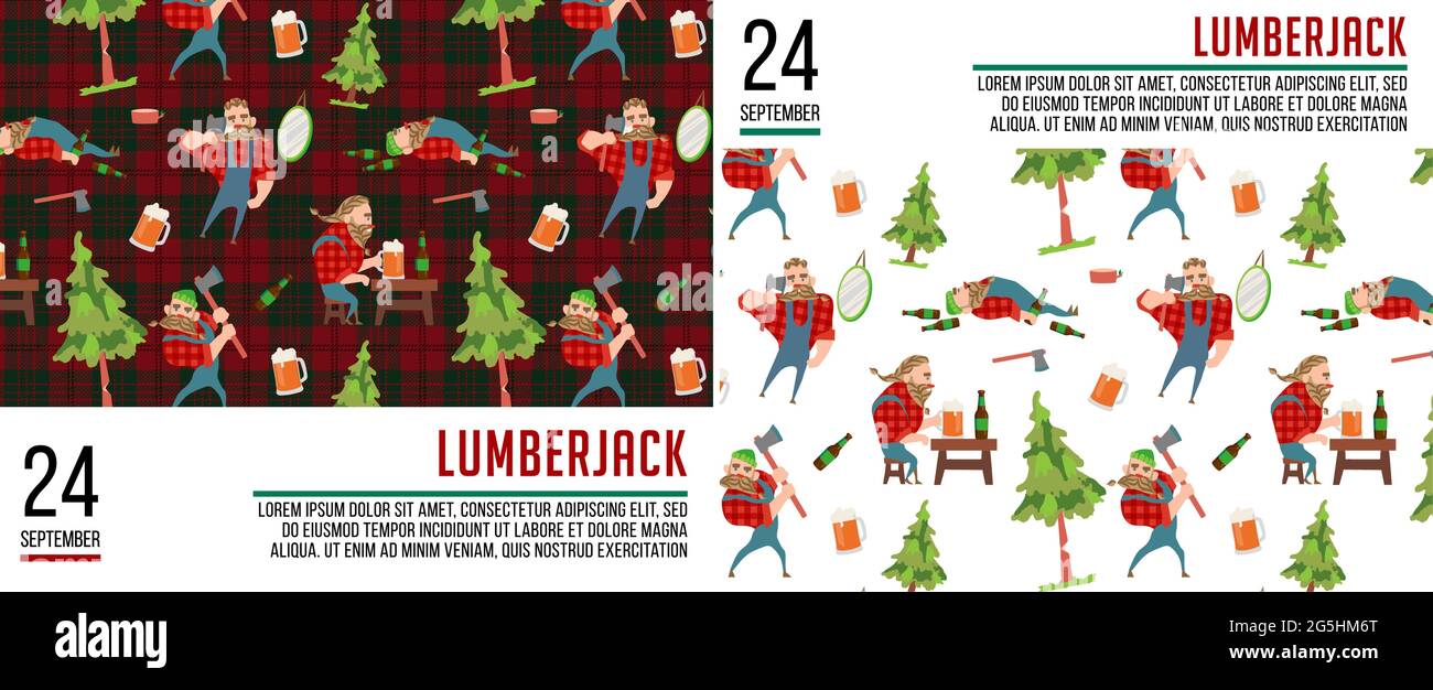 lumberjack shirt pattern, vector buffalo check Christmas patterns in ...