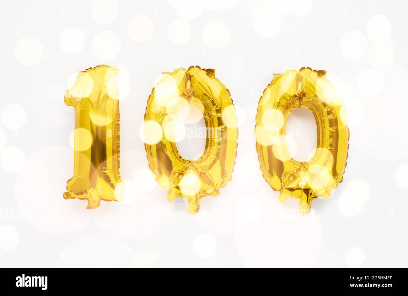 Golden Number 100 High Resolution Stock Photography and Images - Alamy