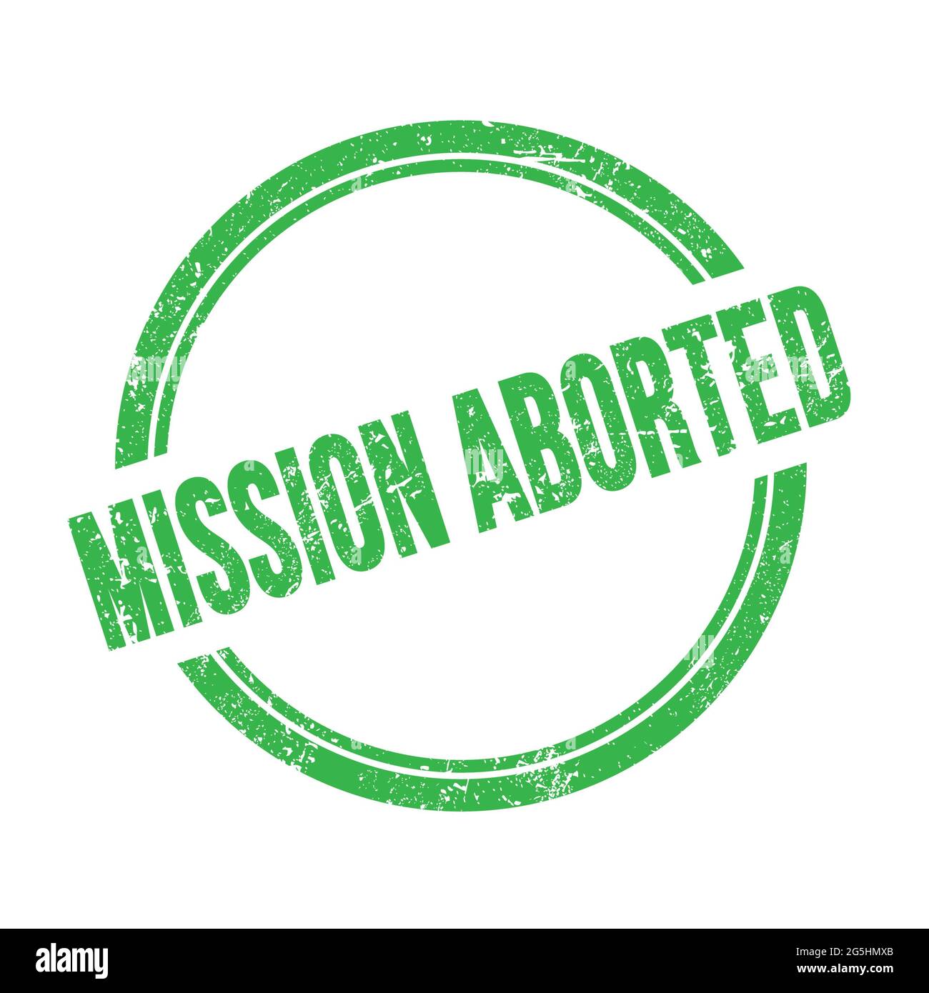 Mission aborted stamp hi-res stock photography and images - Alamy
