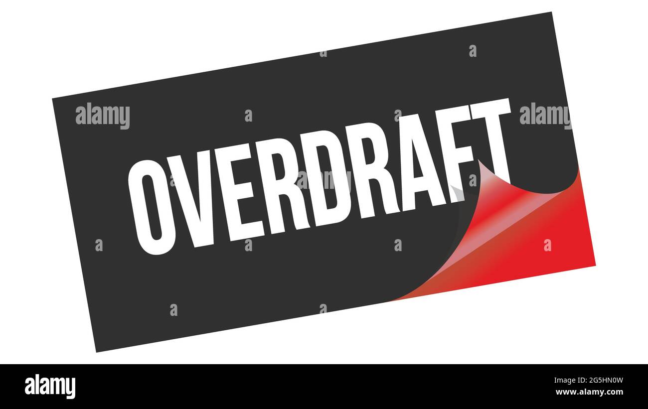 Overdraft text hi-res stock photography and images - Alamy