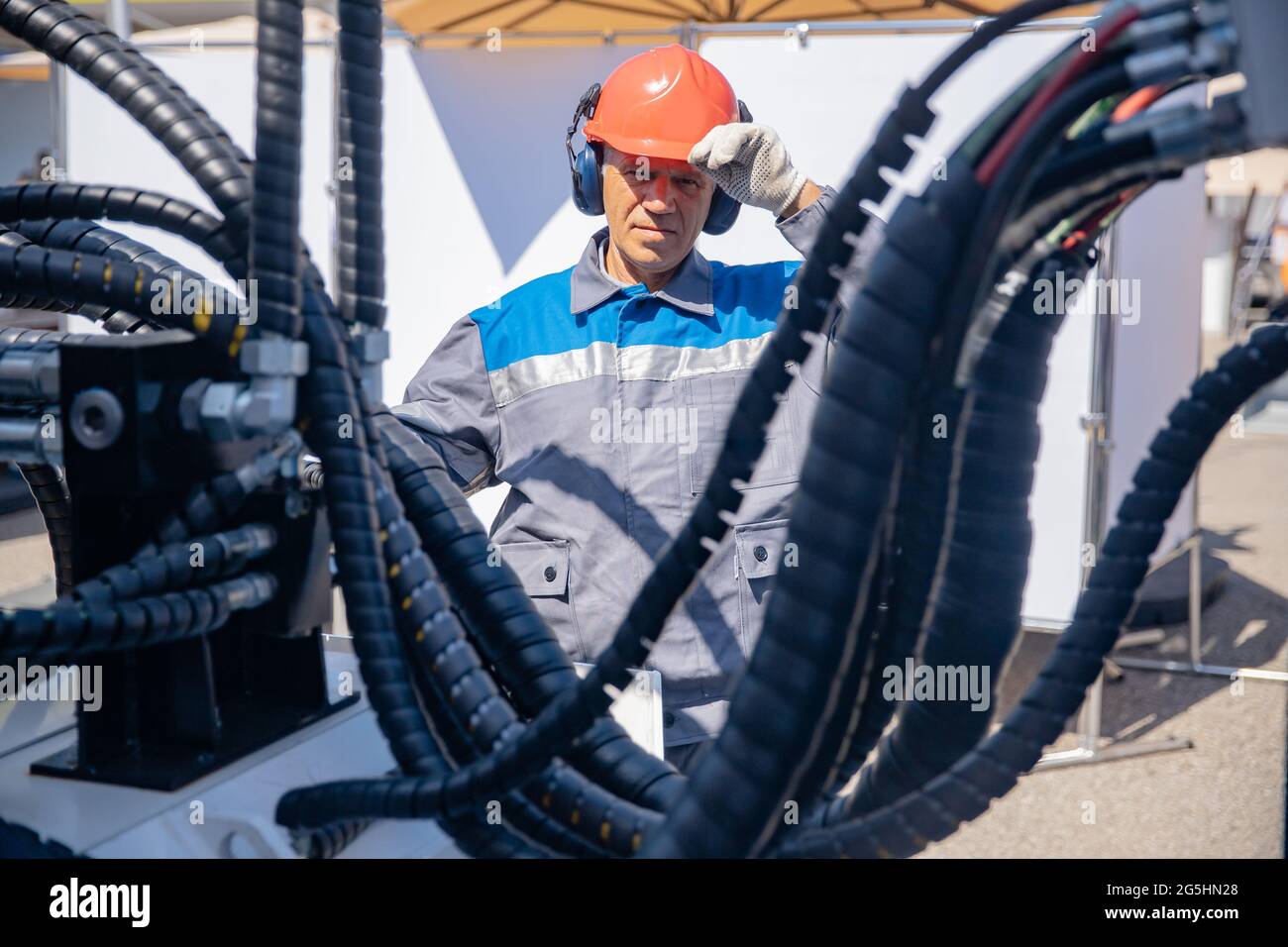 Safety valves lifting hi-res stock photography and images - Alamy