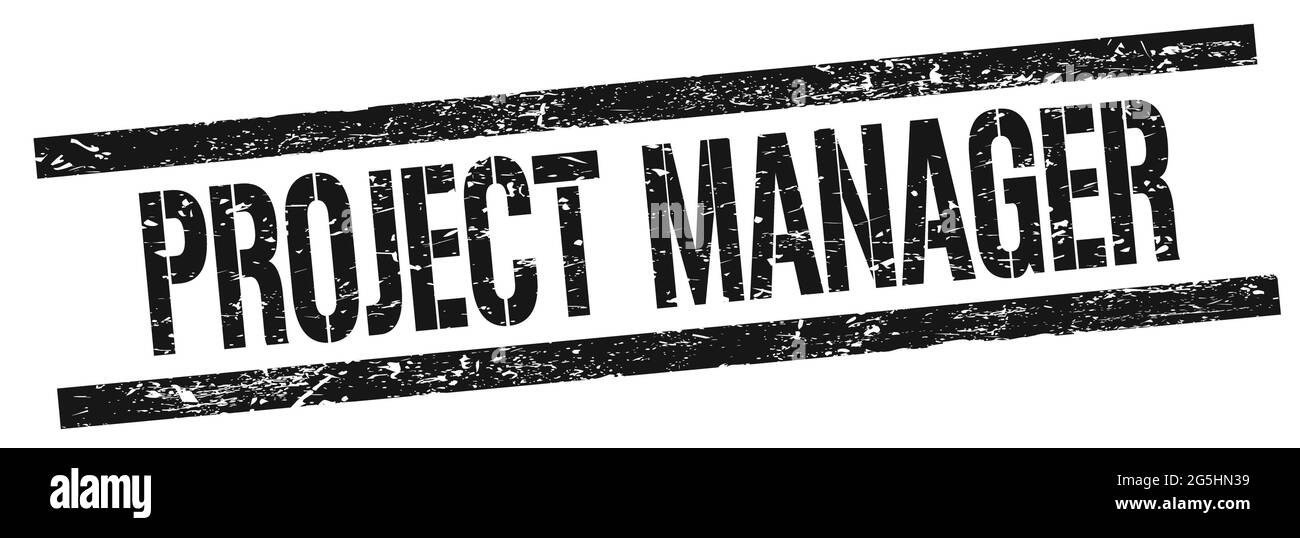 Project manager stamp hi-res stock photography and images - Alamy