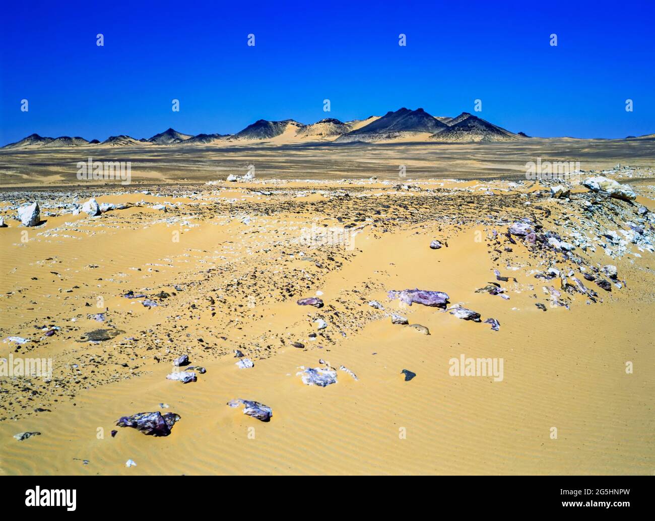 Desert in Egypt Stock Photo - Alamy