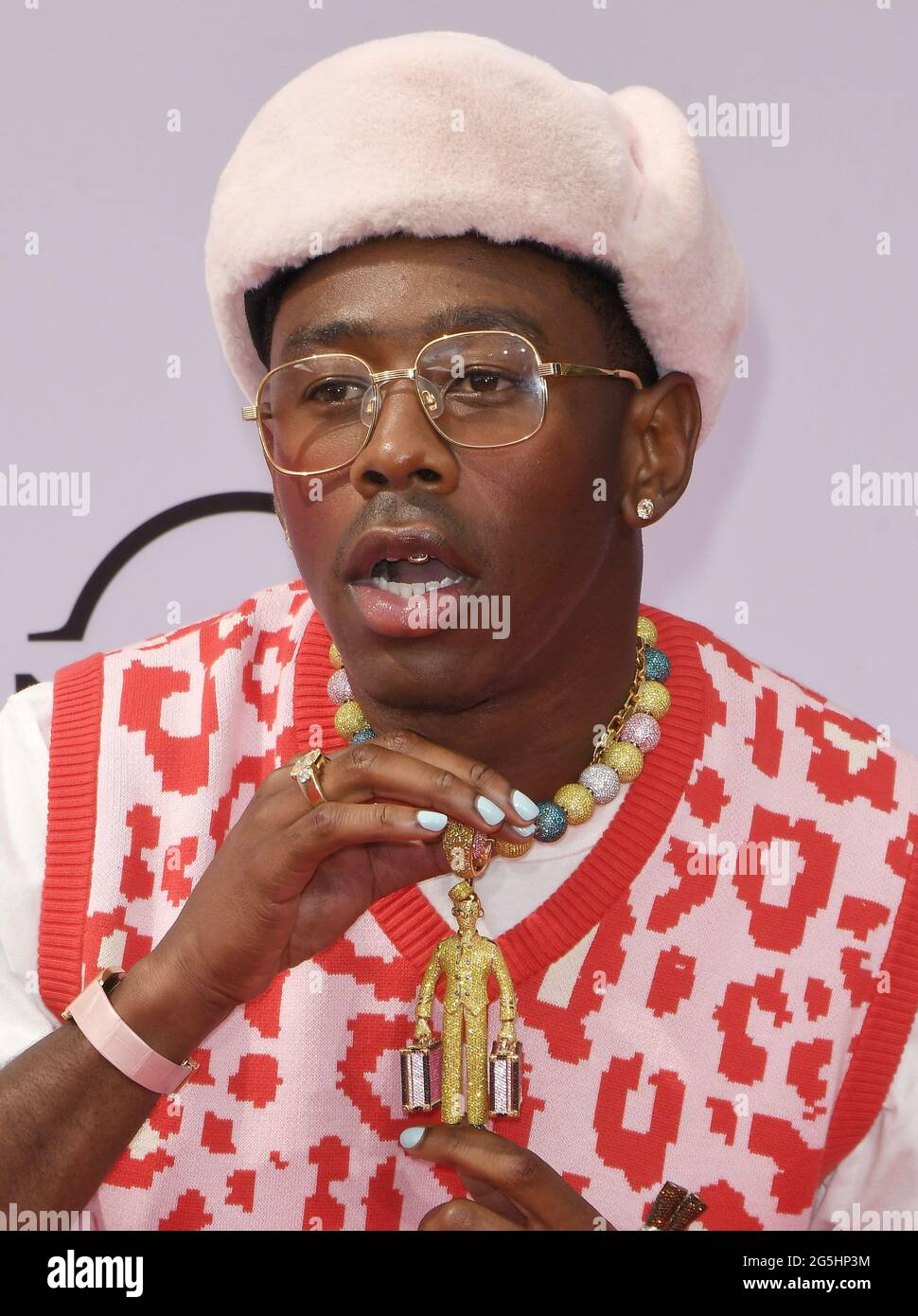 Los Angeles, USA. 27th June, 2021. Tyler the Creator arrives at the BET ...