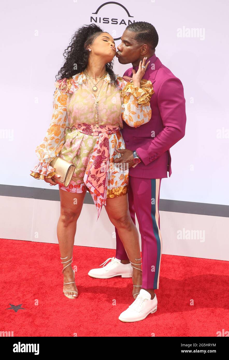 Los Angeles, CA -June 27 - Tammy Collins, Kirk Franklin, at The BET ...