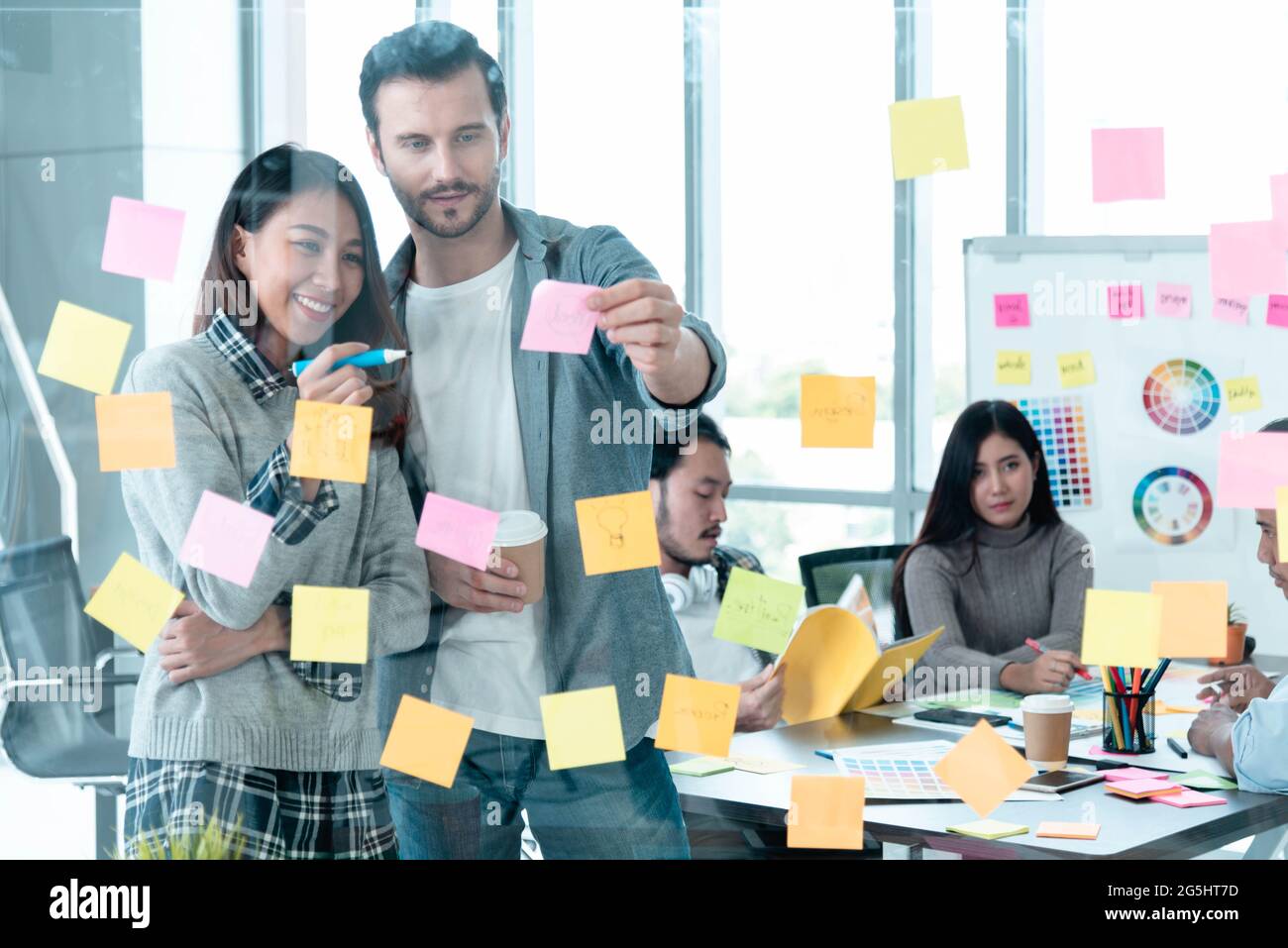 Diversity Creative Design Collaboration Team Meeting Communication with ...