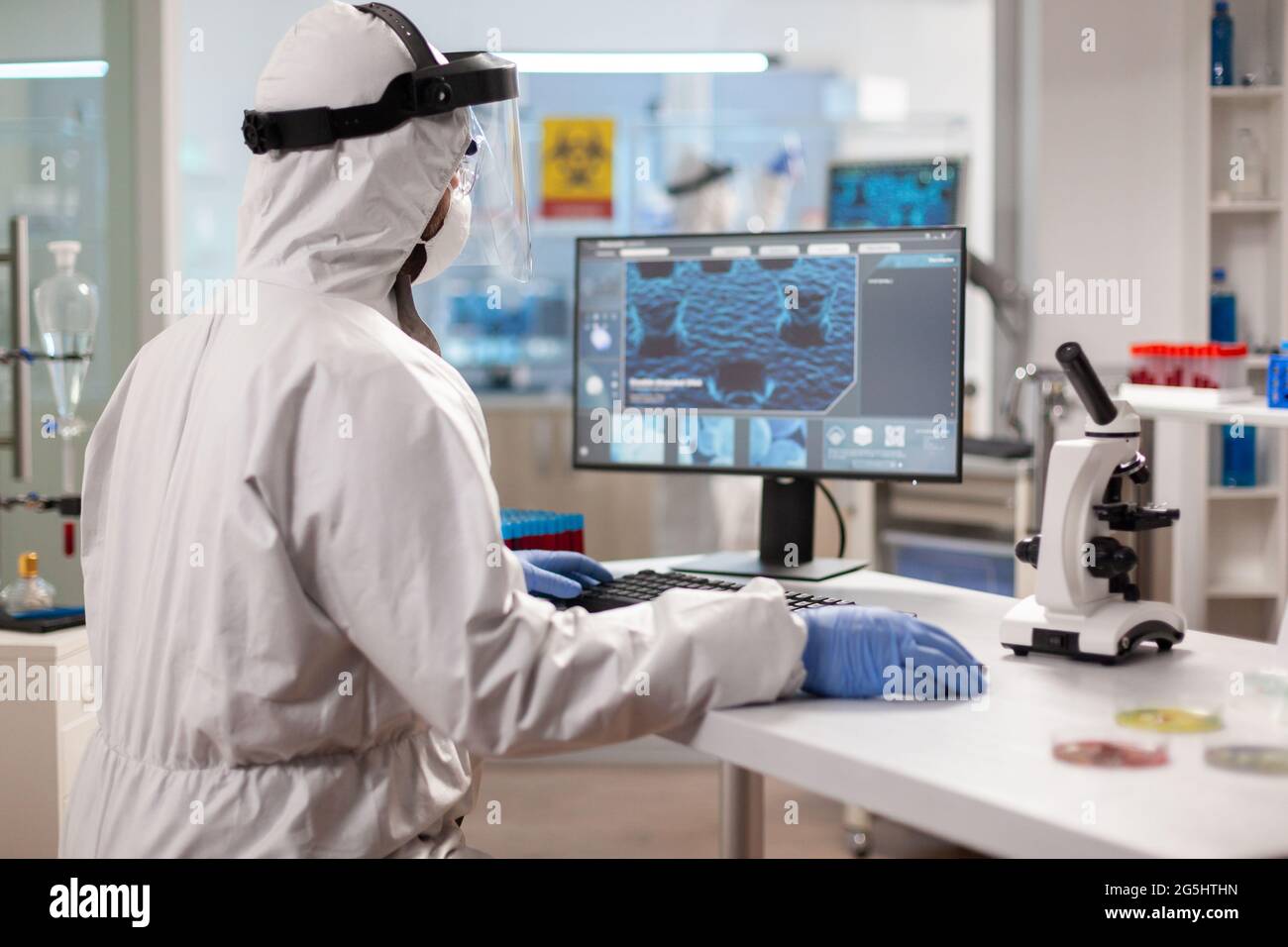 High tech suit hi-res stock photography and images - Alamy