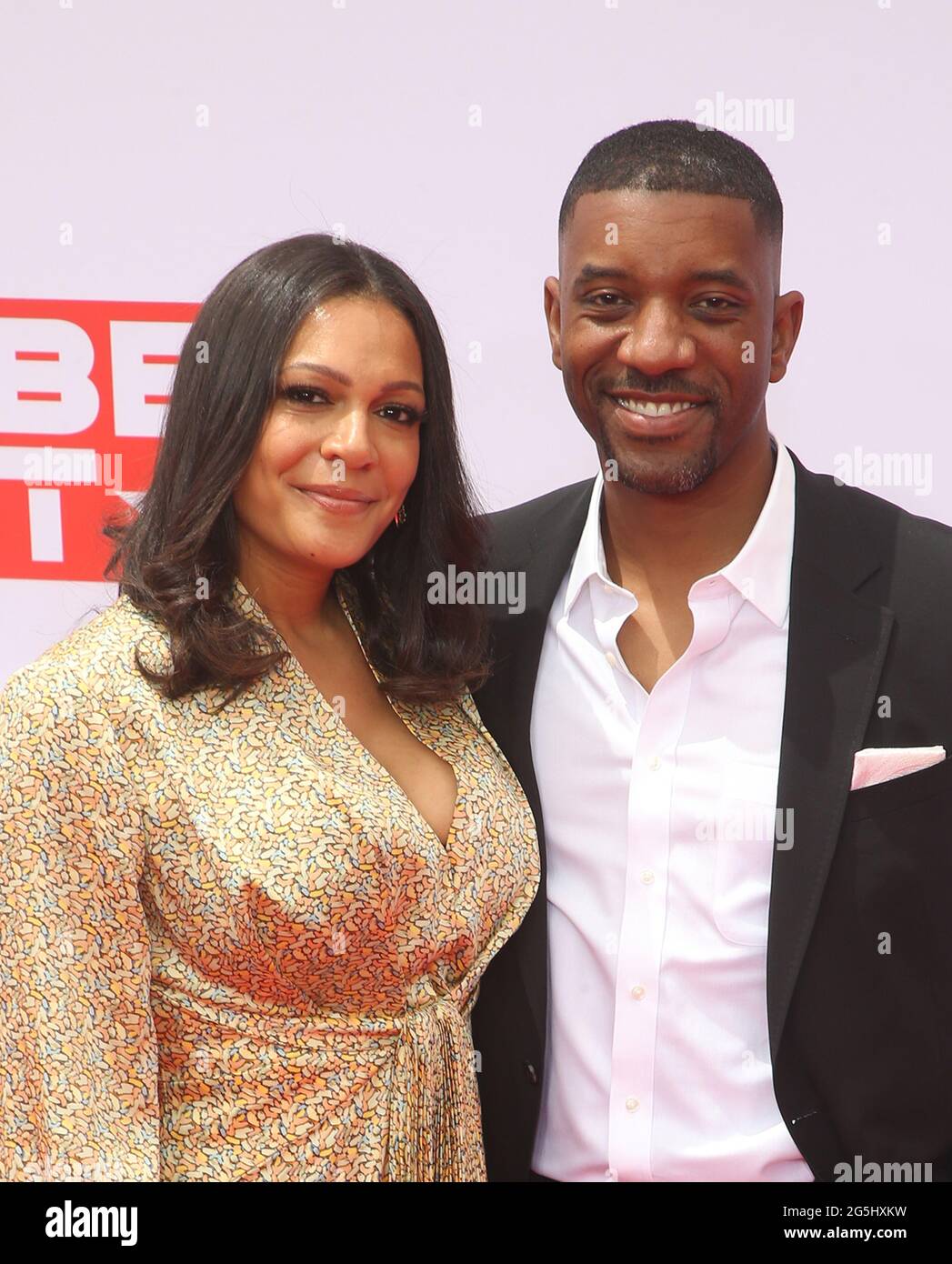 , Los Angeles, CA -June 27 - P. Sarah Griffin, Devin Griffin, at The ...