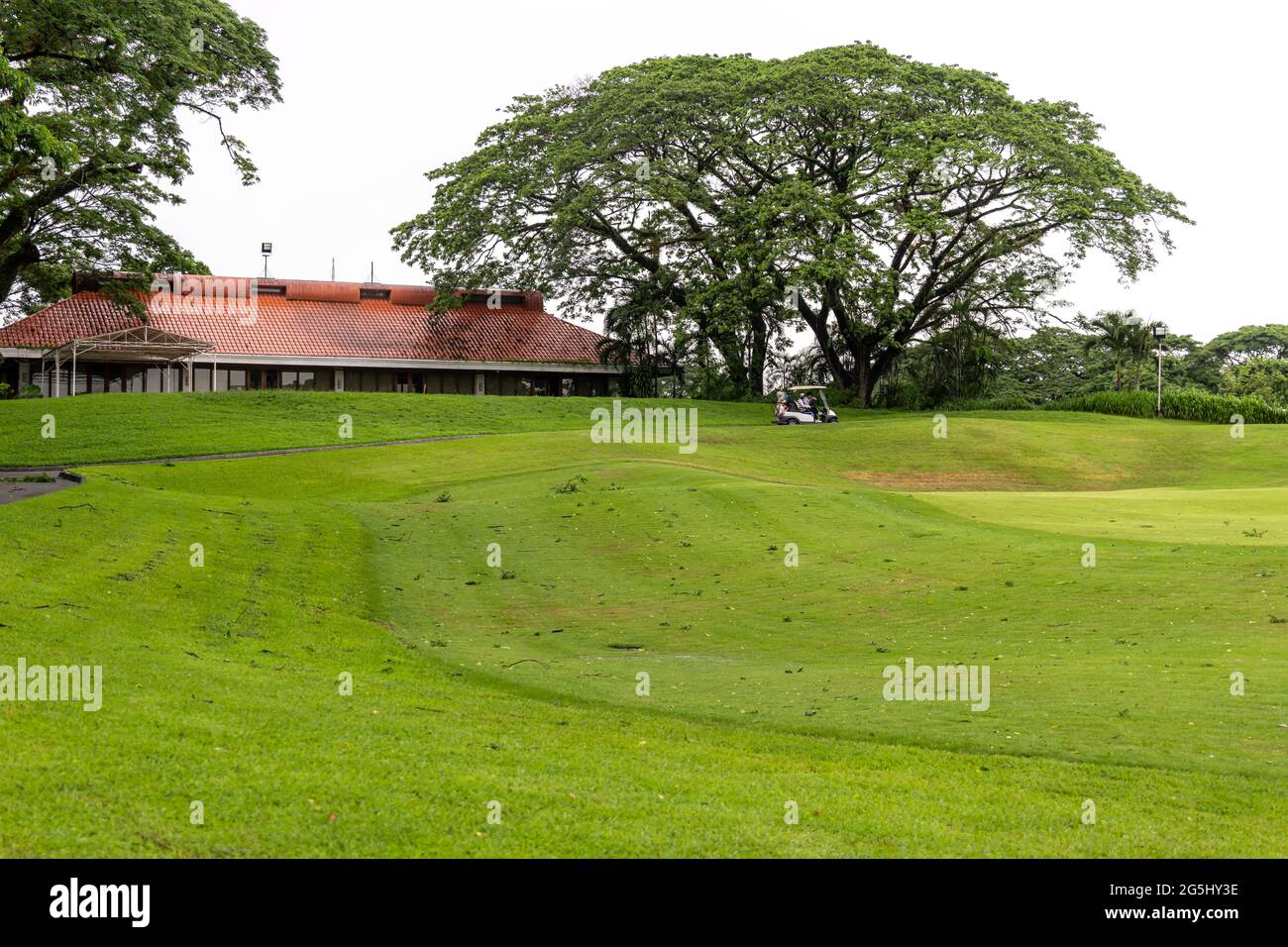 beautiful landscape at golf course in the Philippines Stock Photo - Alamy
