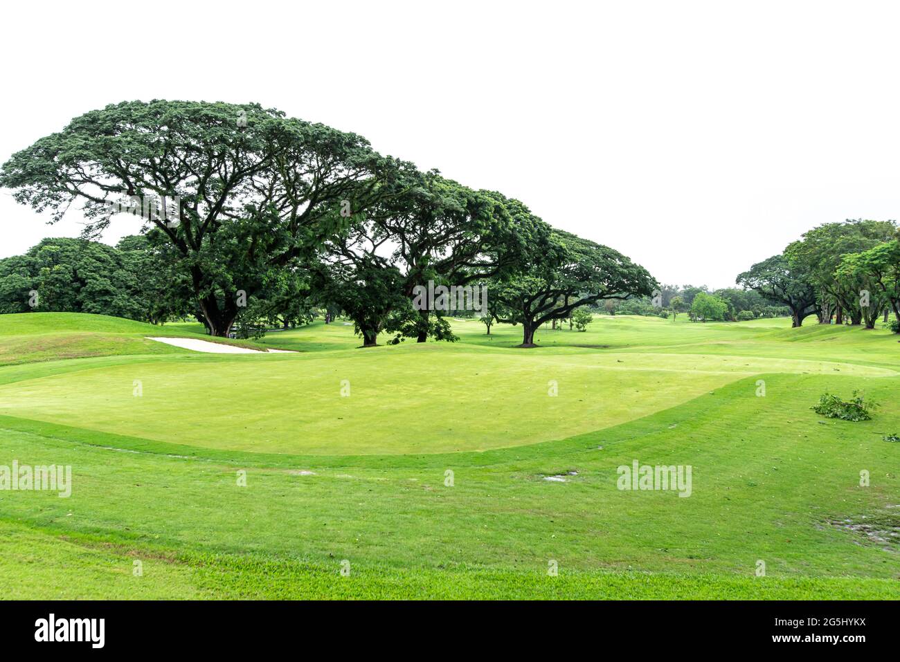 beautiful landscape at golf course in the Philippines Stock Photo - Alamy