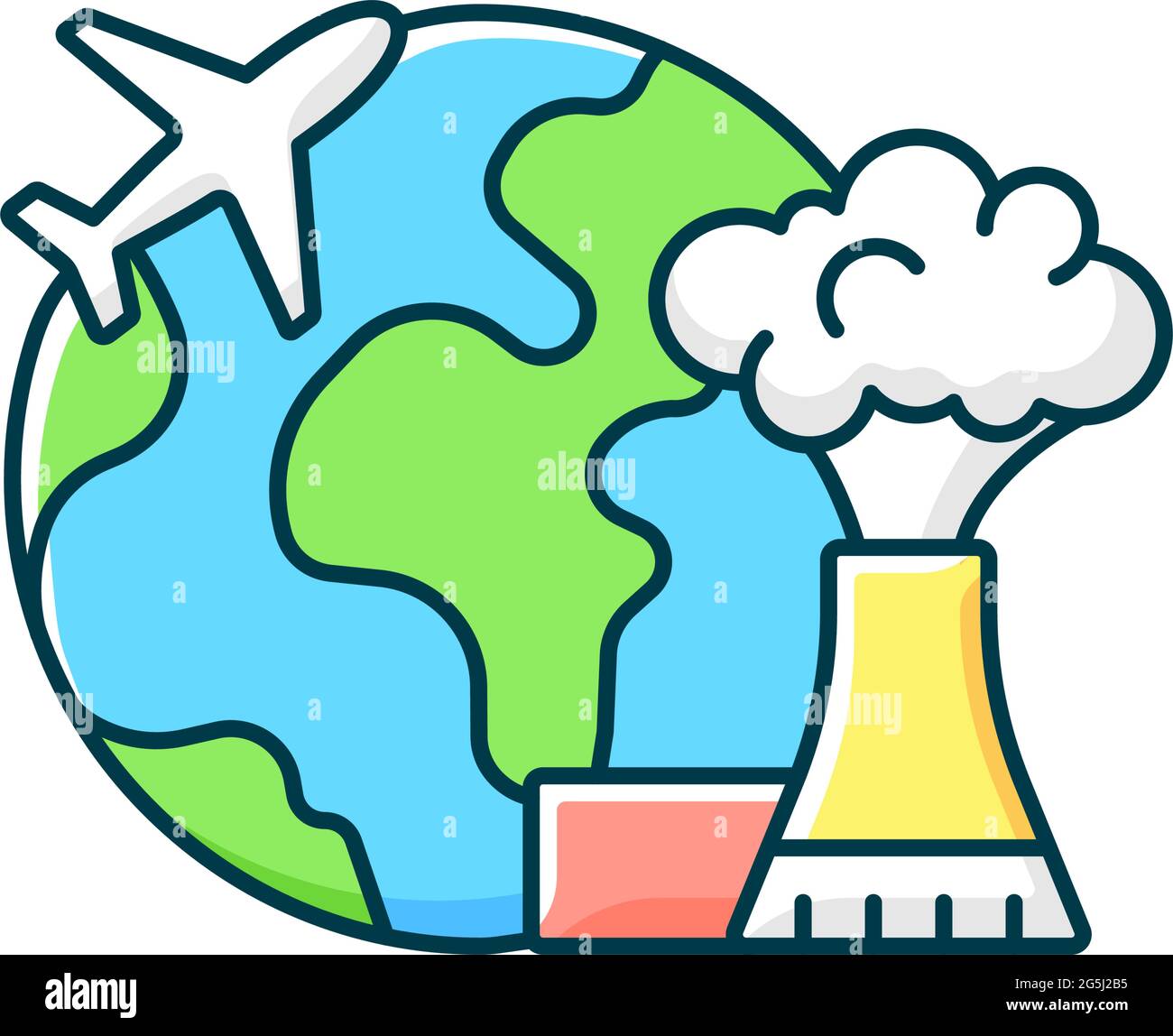 Nuclear tourism Stock Vector Images - Alamy