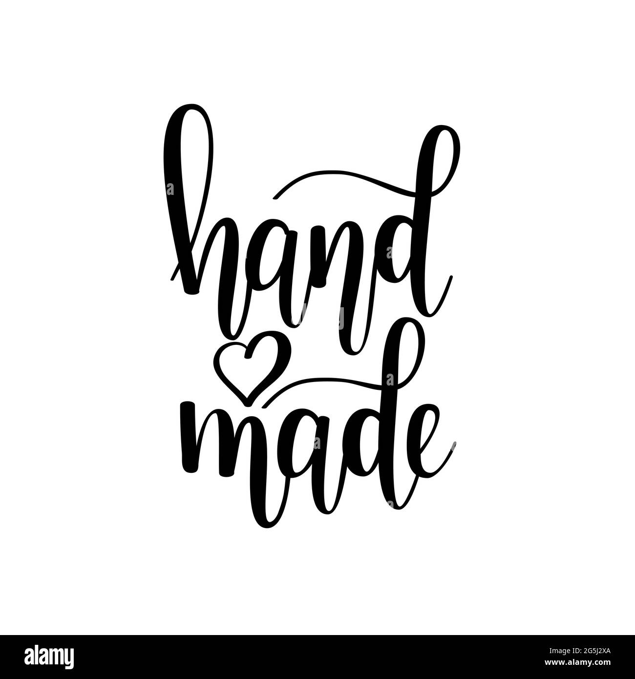 Hand-made vector lettering Stock Vector Image & Art - Alamy